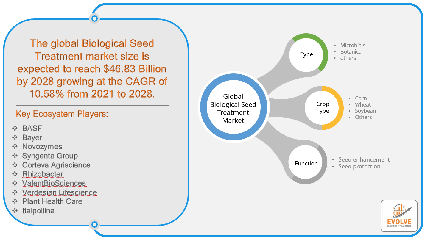 Biological Seed Treatment Market to Reach $46.83B by 2028 | CAGR 10.58%